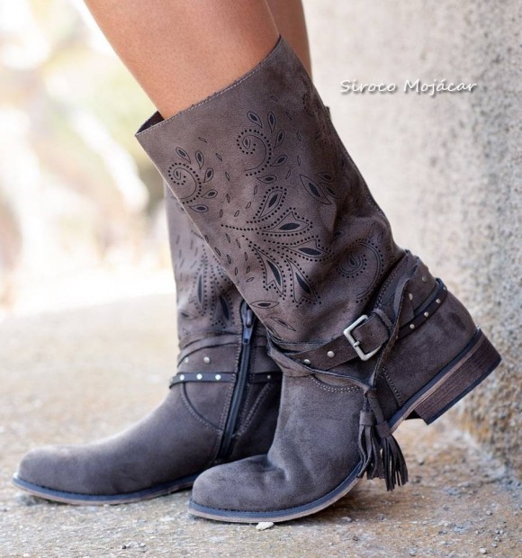 Botas y botines baratos: indias, boho, bohochic - Siroco Mojacar