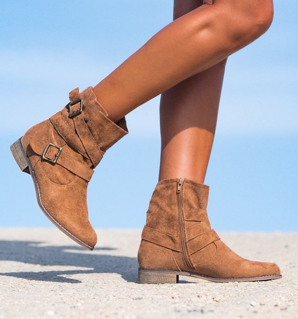 botas camperas estilo boho| Botas con hebillas| SirocoMojacar